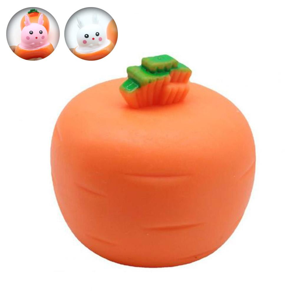 Squeeze Toy Carrot Doll Rabbit Cup Anti-stress Decompression Toy for ...