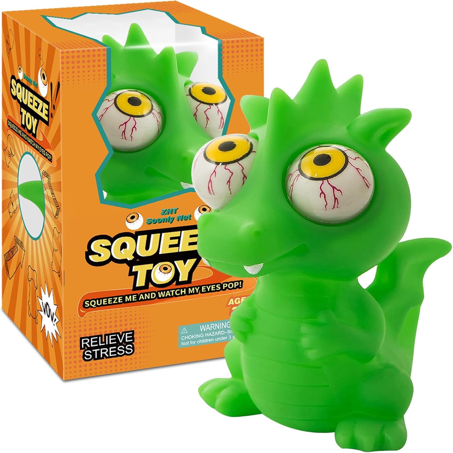 Squeeze Toys，Stress Relief Relieve Hand Fidget ，Toys for Kids and ...