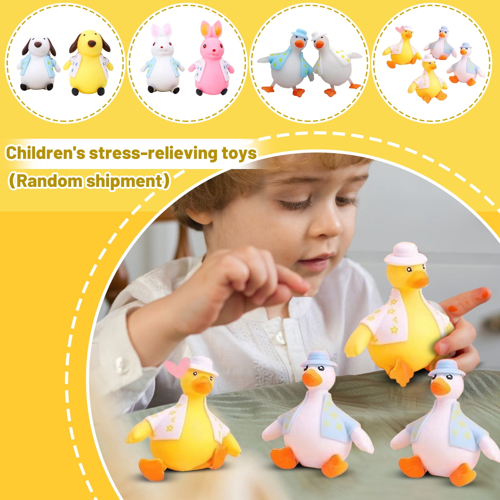 Squeeze Toys, Toys, 3.5 In, Molded Hat, Relaxation Relief Items for ...