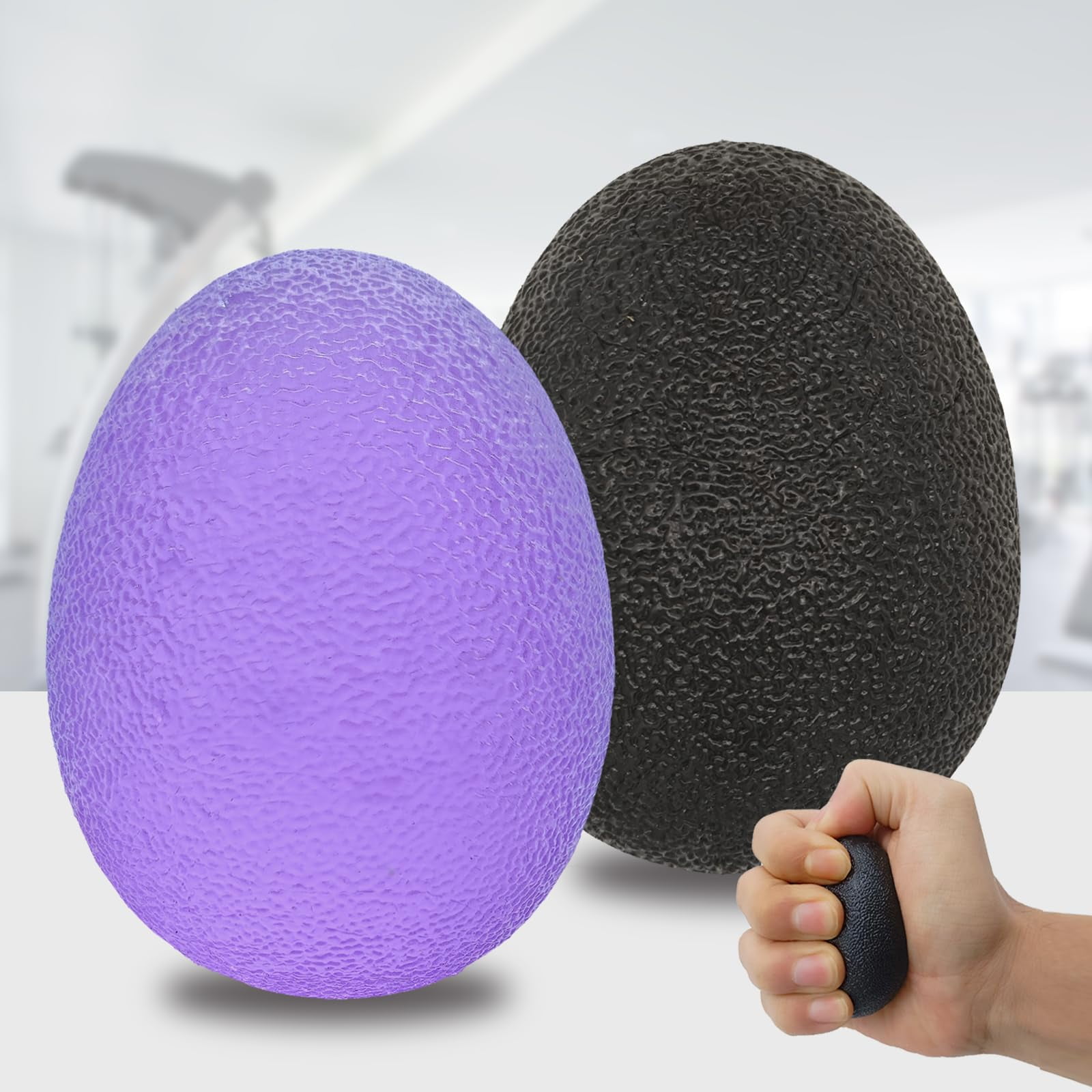 Squeeze balls for hand therapy, stress relief exercisers for adults ...