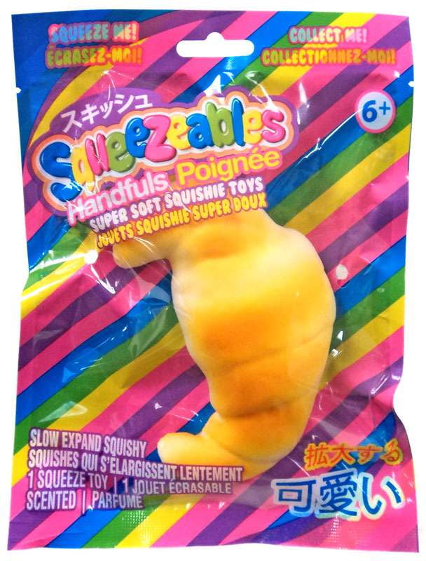 Squeezeables Handfuls Croissant Squeeze Toy - Walmart.com