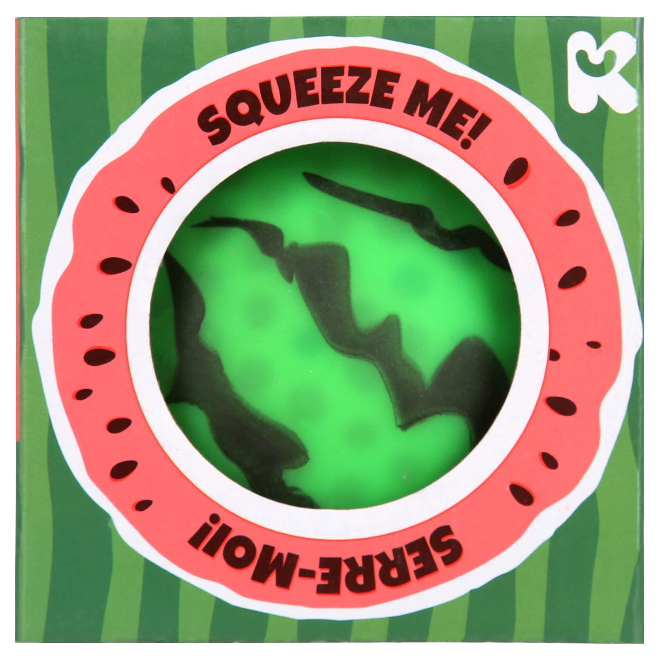 Squeezy Watermelon Squishy Fidget Stress Toy: Hand Sensory Relief, Bead ...