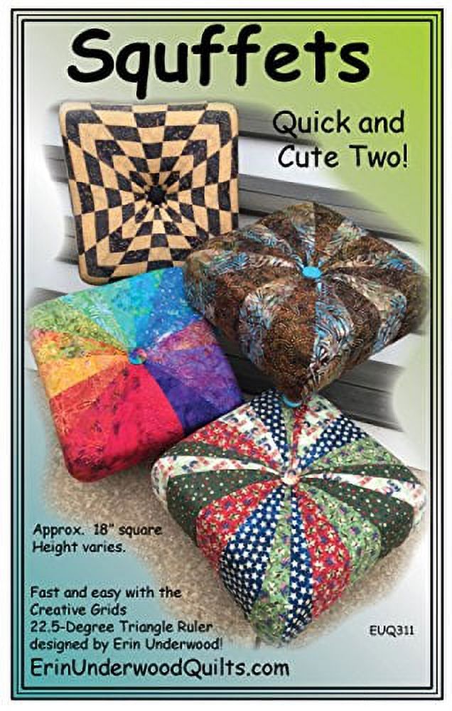 Squffets - Quick and Cute Two! Square Tuffet Pattern by Erin Underwood ...