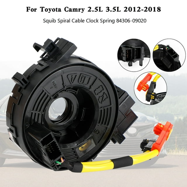 Squib Spiral Cable Clock Spring 84306-09020 For Toyota Camry 2.5L 3.5L ...