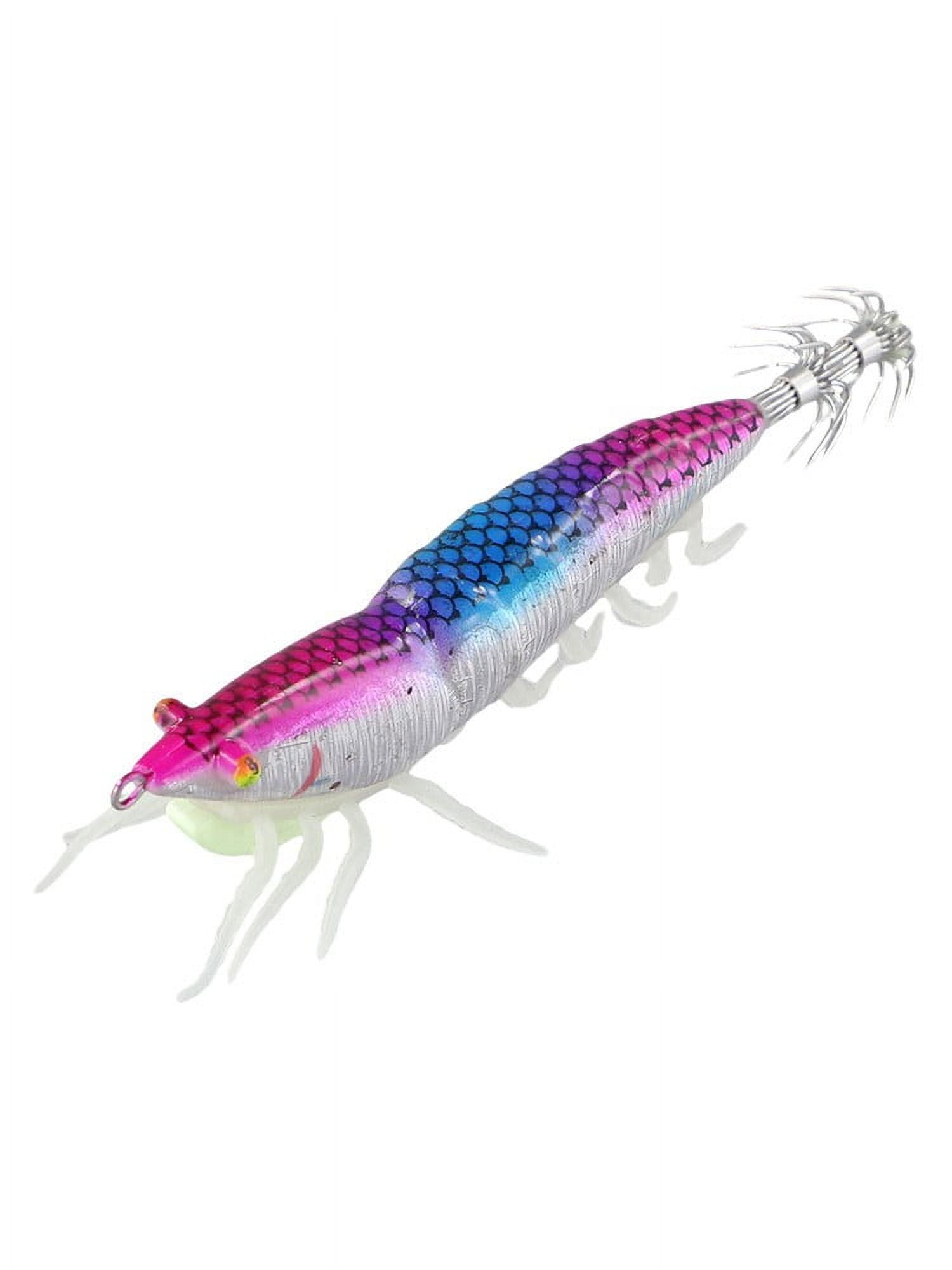 Squid Bait Squid Jigs Horizontal Luminous Webfoot Octopus Lure Wobbler ...