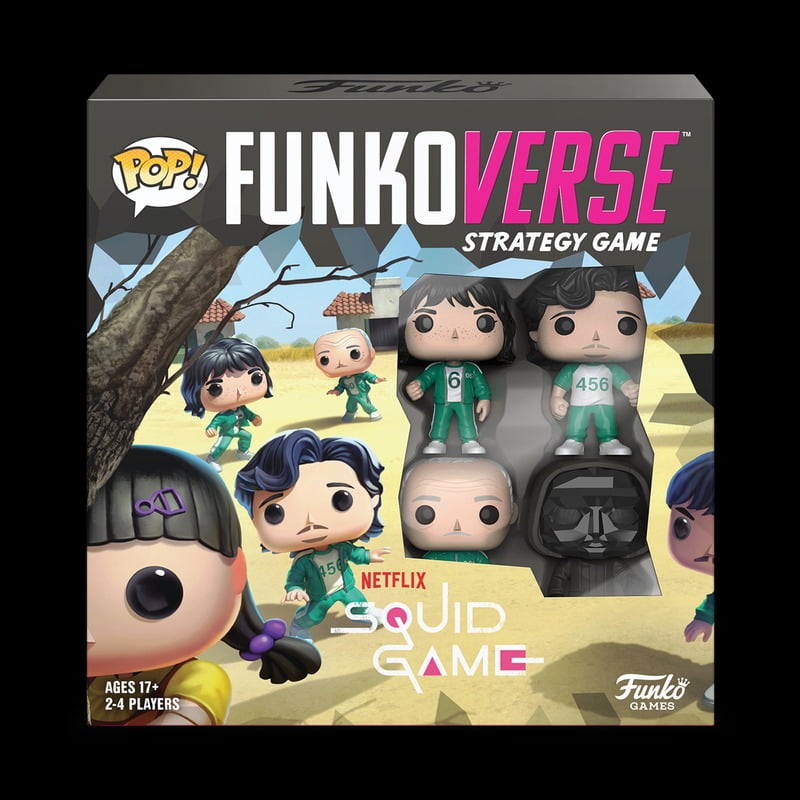 Funko Squid Game 100 - 4 Pack New - Walmart.com