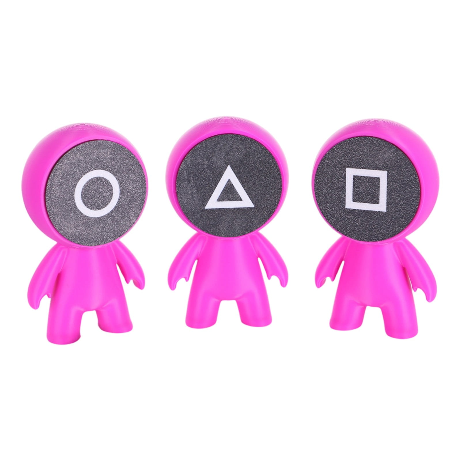 Squid Game 2 Red Soldier Action Figures Set – 3PCS Collectible Squid ...