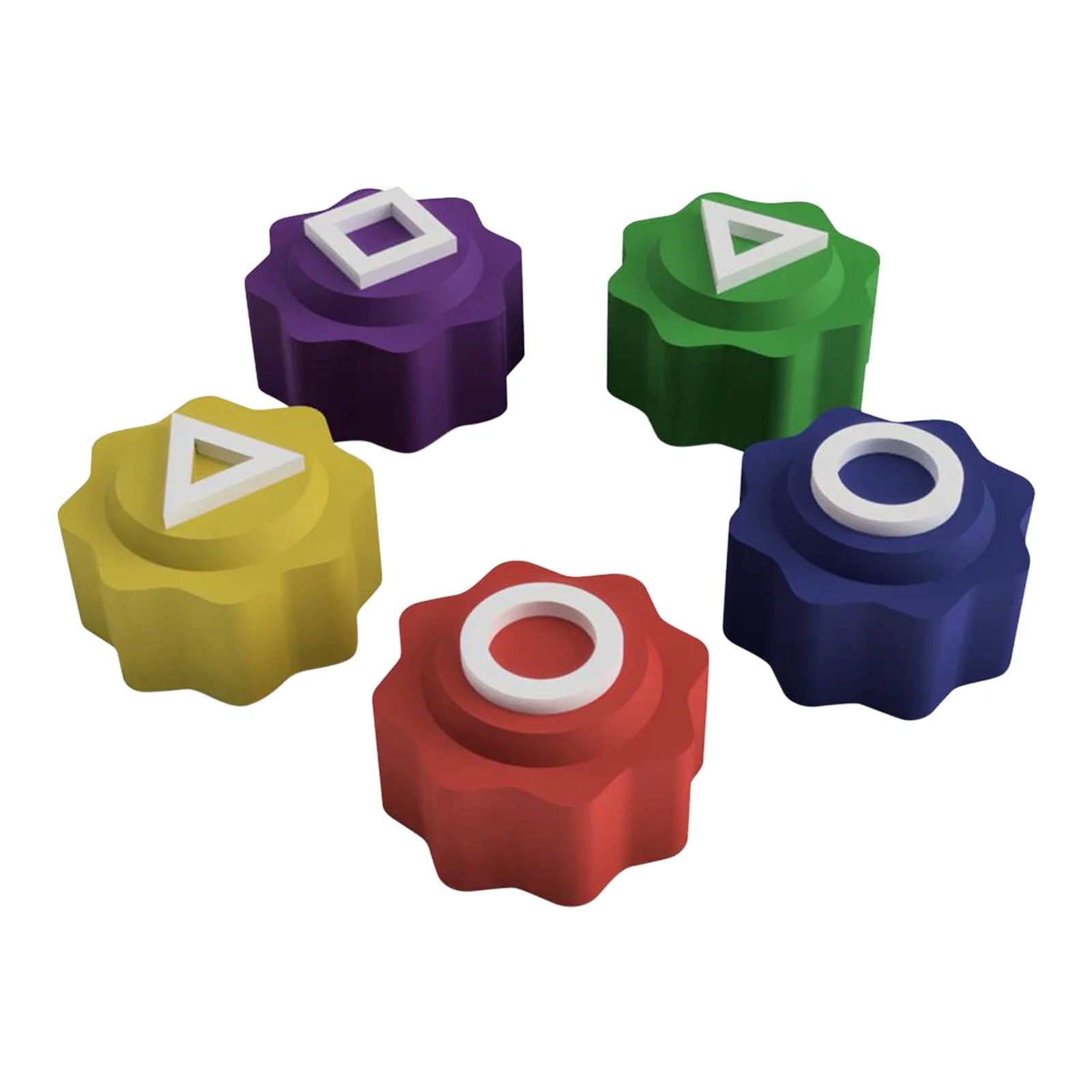 Squid-Game 2 Toys Gonggi 5pc Set Gong-Gi Stone Throwing Catching Game ...