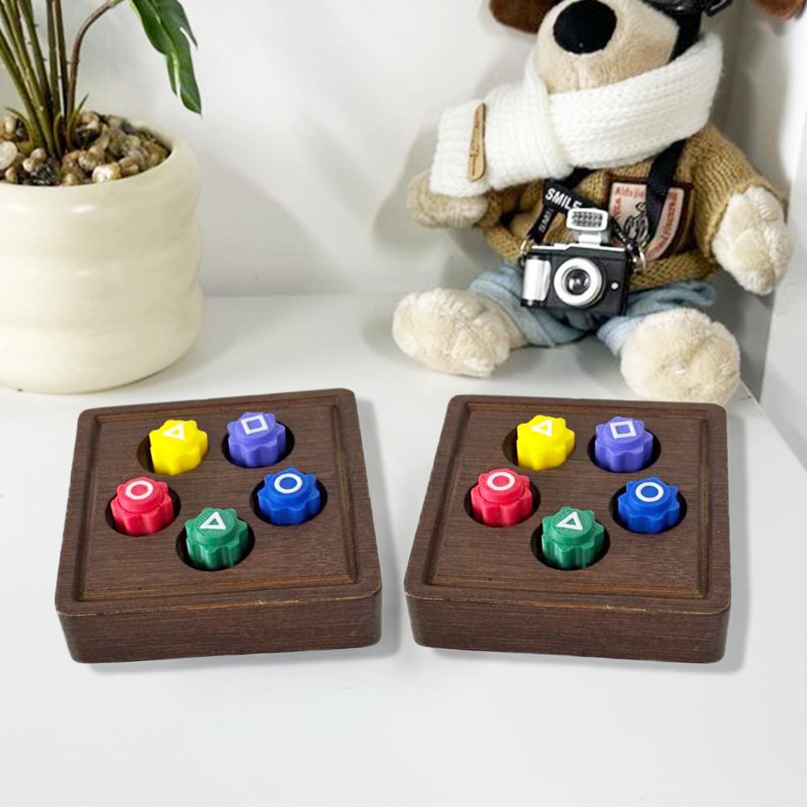 Squid Game Gonggi Korean Game 2-Set, Gong-Gi Game, Korean Jacks ...