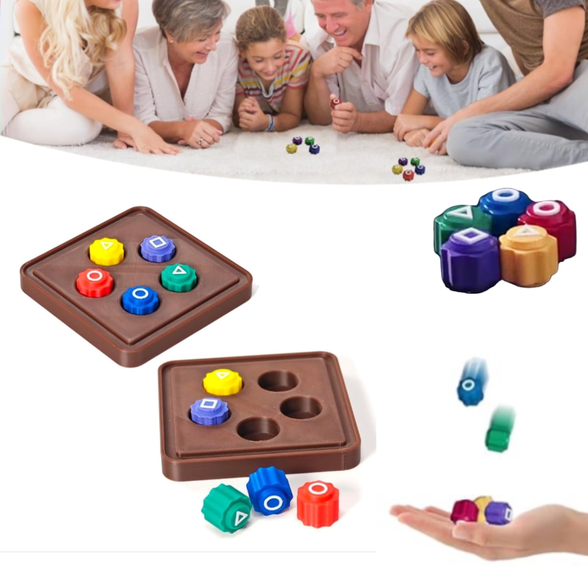Squid Game Gonggi Korean Game Stone Catching Toy, Gong Gi Game Korean ...