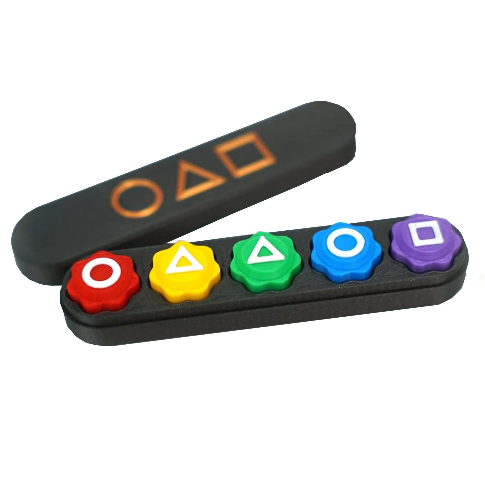 Squid Game Gonggi Set with Storage Box, Squid Gonggi Korean Game ...