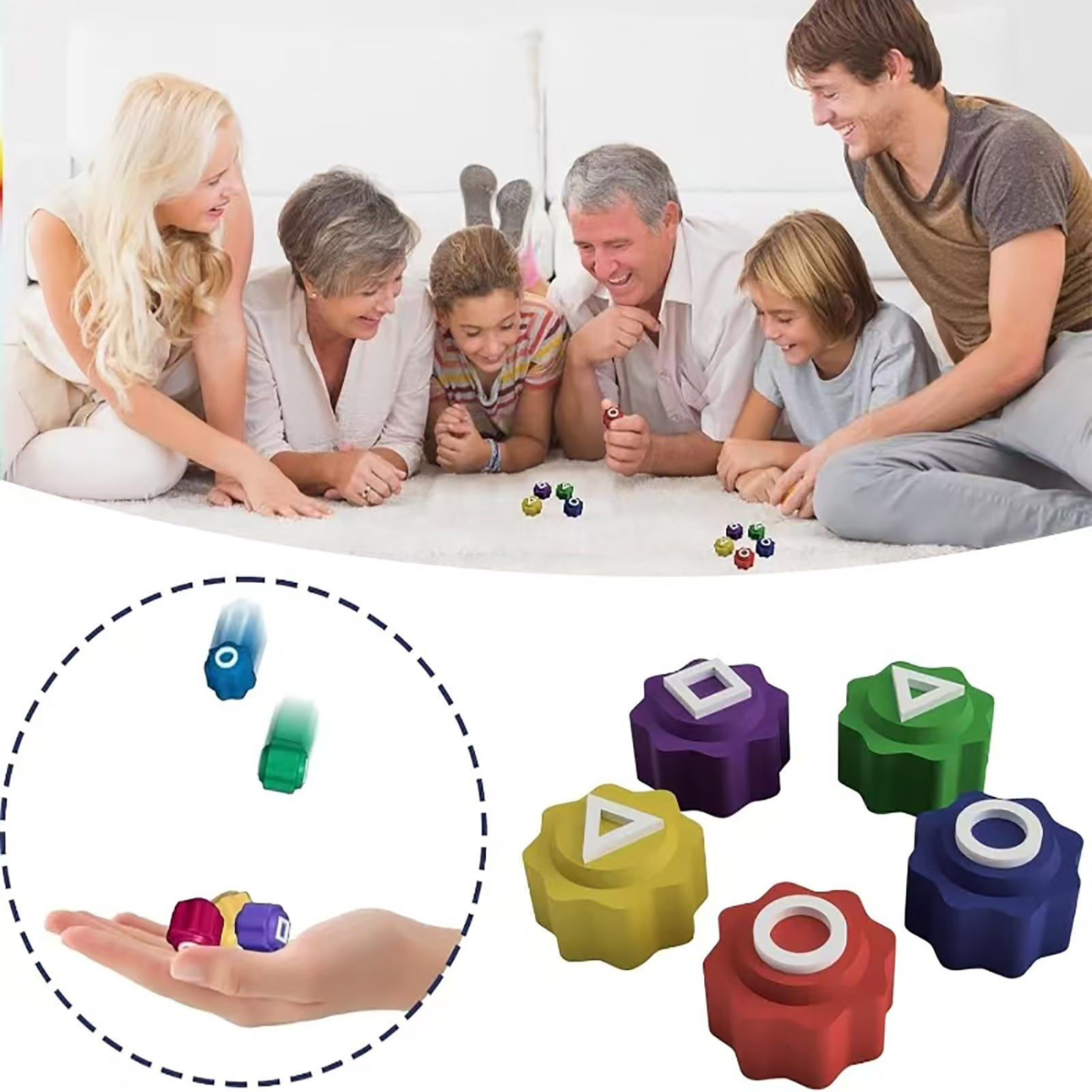 Squid Game Korean Traditional Play Game - Gonggi Jack Stone Pebbles Set ...