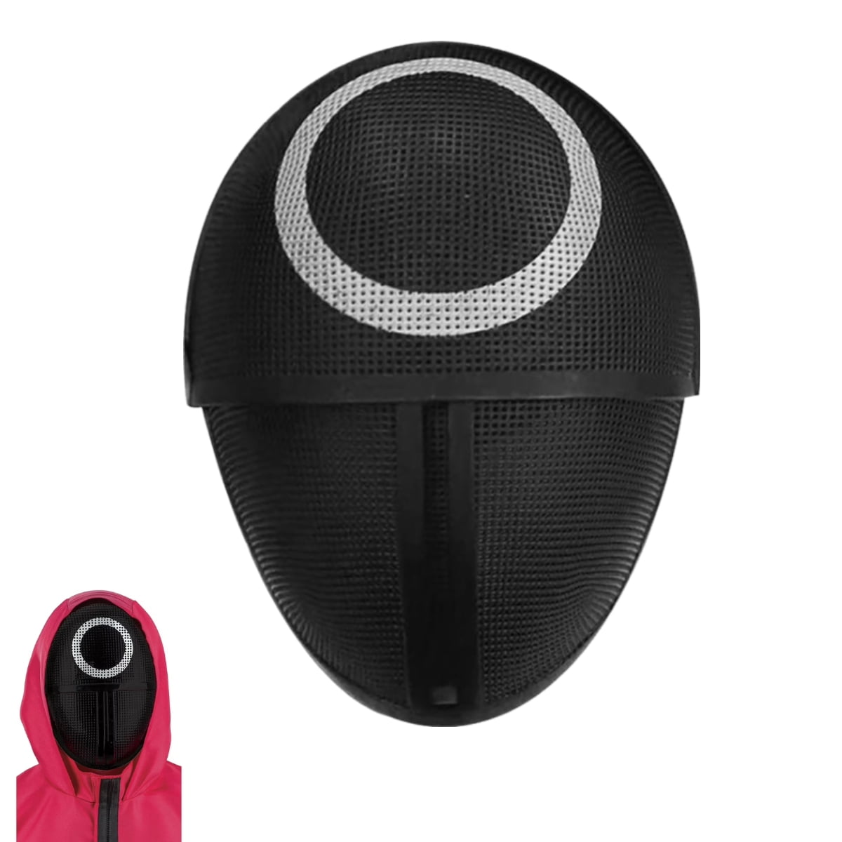Squids Gamegame Mask Circle Full Face Masks Black - Walmart.com