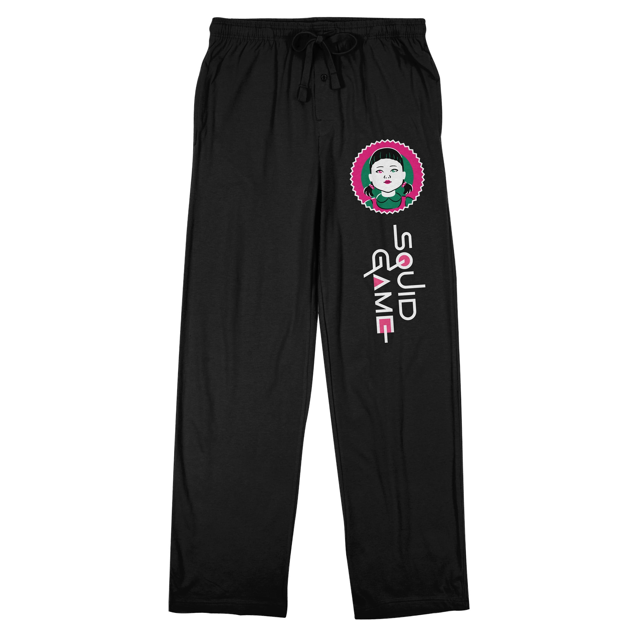 Squid Game Men's Black Sleep Pajama Pants - Walmart.com