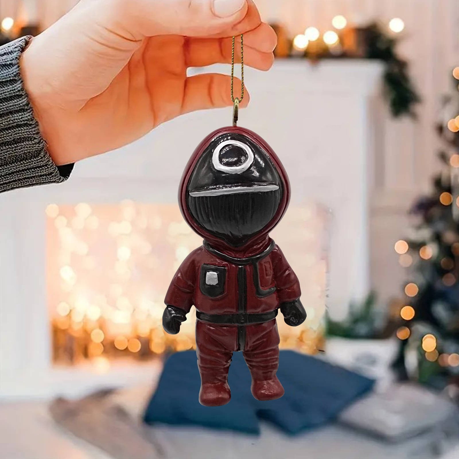 Squid Game Ornaments / Pendant - Netflix Squid Game Resin Statue ...