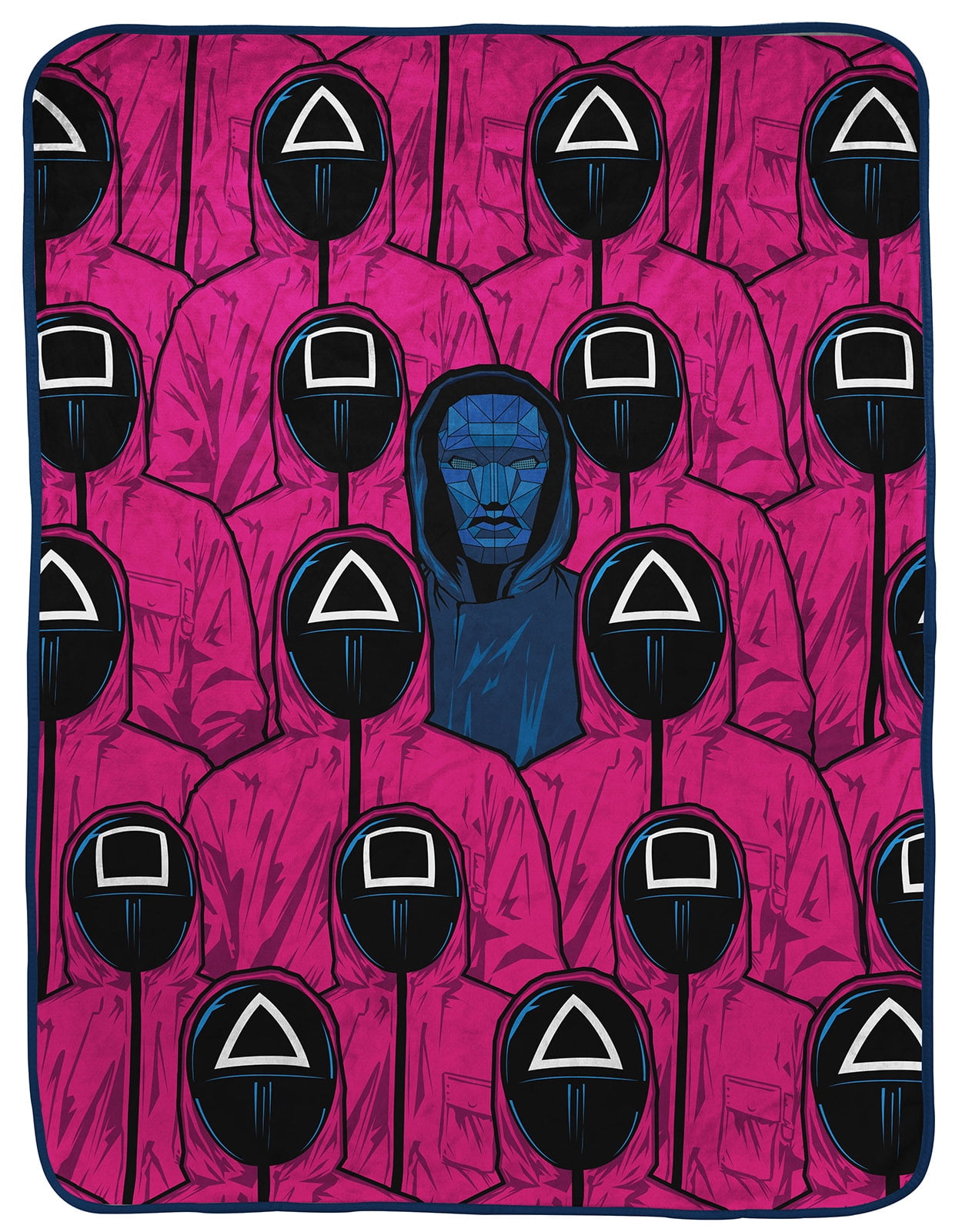 Squid Game-Pink Army-Silk Touch Throw 46x60 - Walmart.com