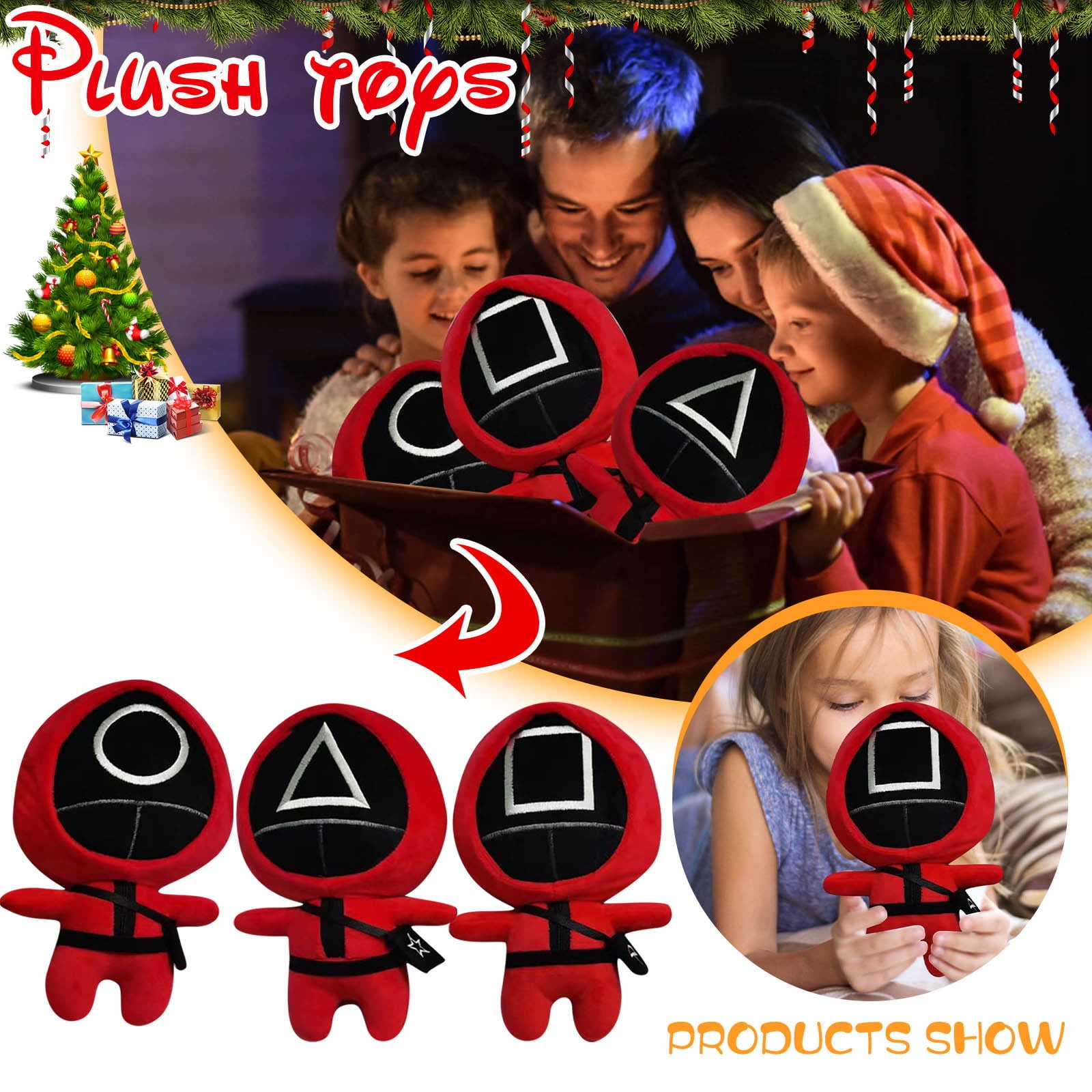 Squid Game Plush Doll, Squid Game Plush, Squid Game Doll, Squid Game ...