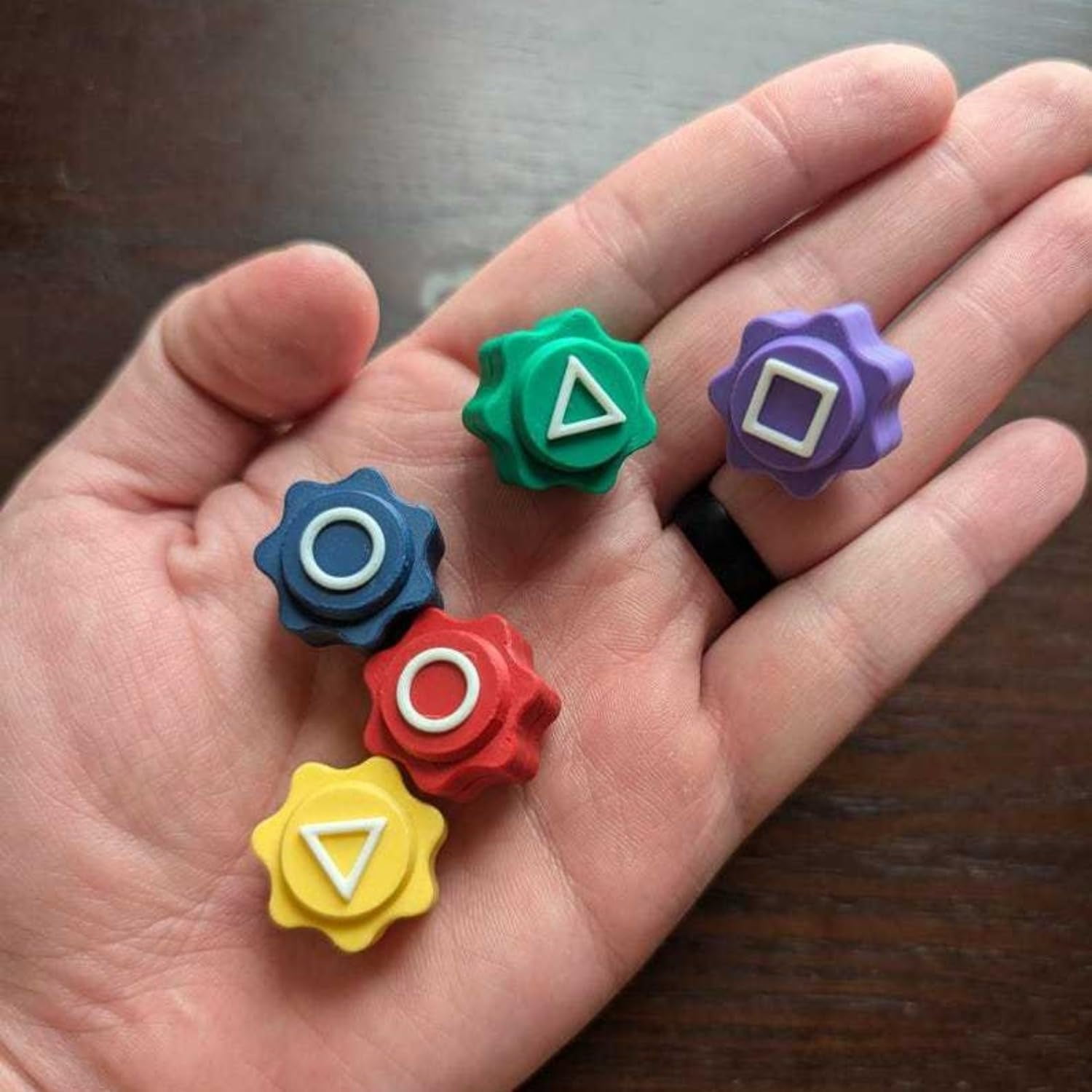 Squid-Game Season 2 Toys Eye Hand Coordination Training Gong-Gi Stone ...