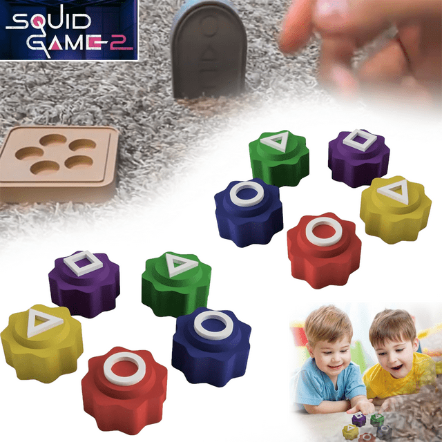 Squid-Game Season 2 Toys Jebi Chagi, Gong-Gi, Biseokchigi, Paeng-Y ...