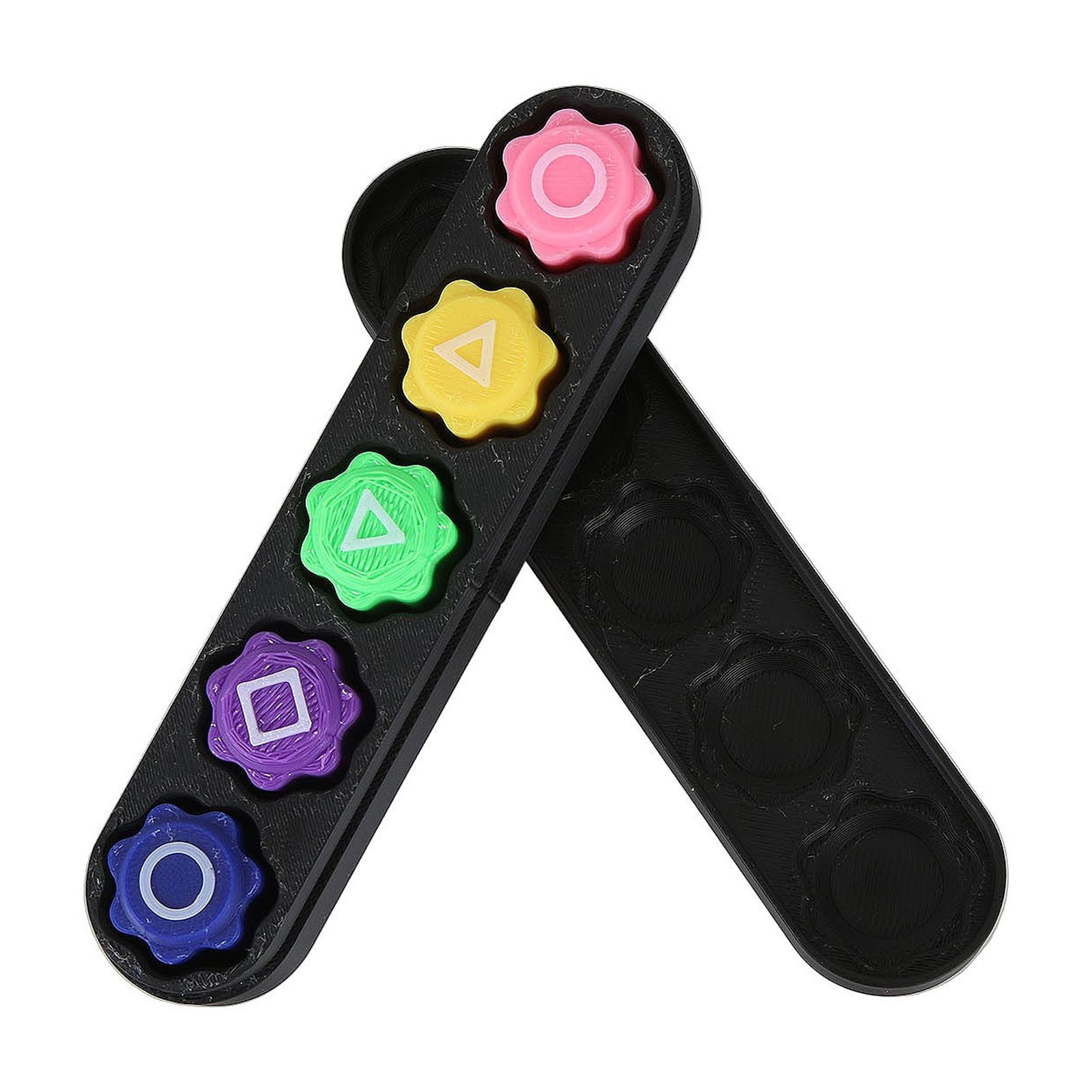 Squid Game Ⅲ Toys Gonggi Set,Minigame Toys, Stone Pebbles Set W/Round ...