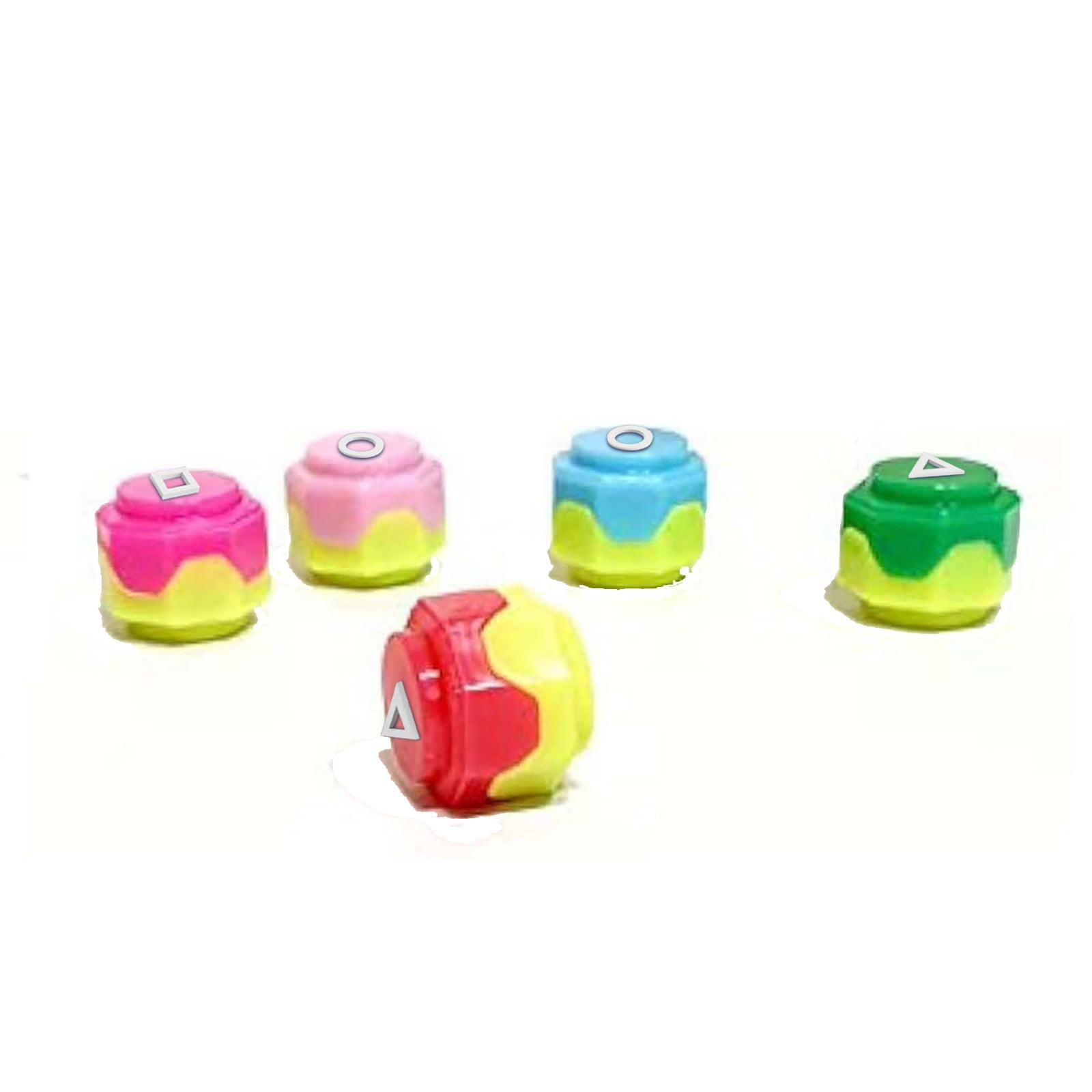 Squid Game Toys Gonggi Set,Minigame Toys, Stone Pebbles Set W/Round ...