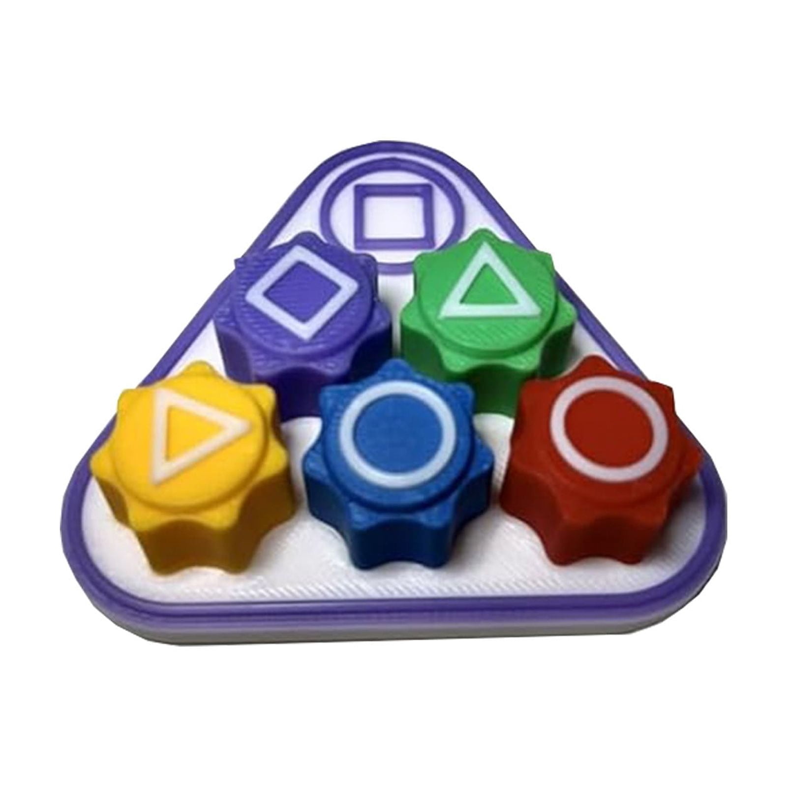 Squid Game Toys Gonggi Set,Minigame Toys, Stone Pebbles Set W/Round ...