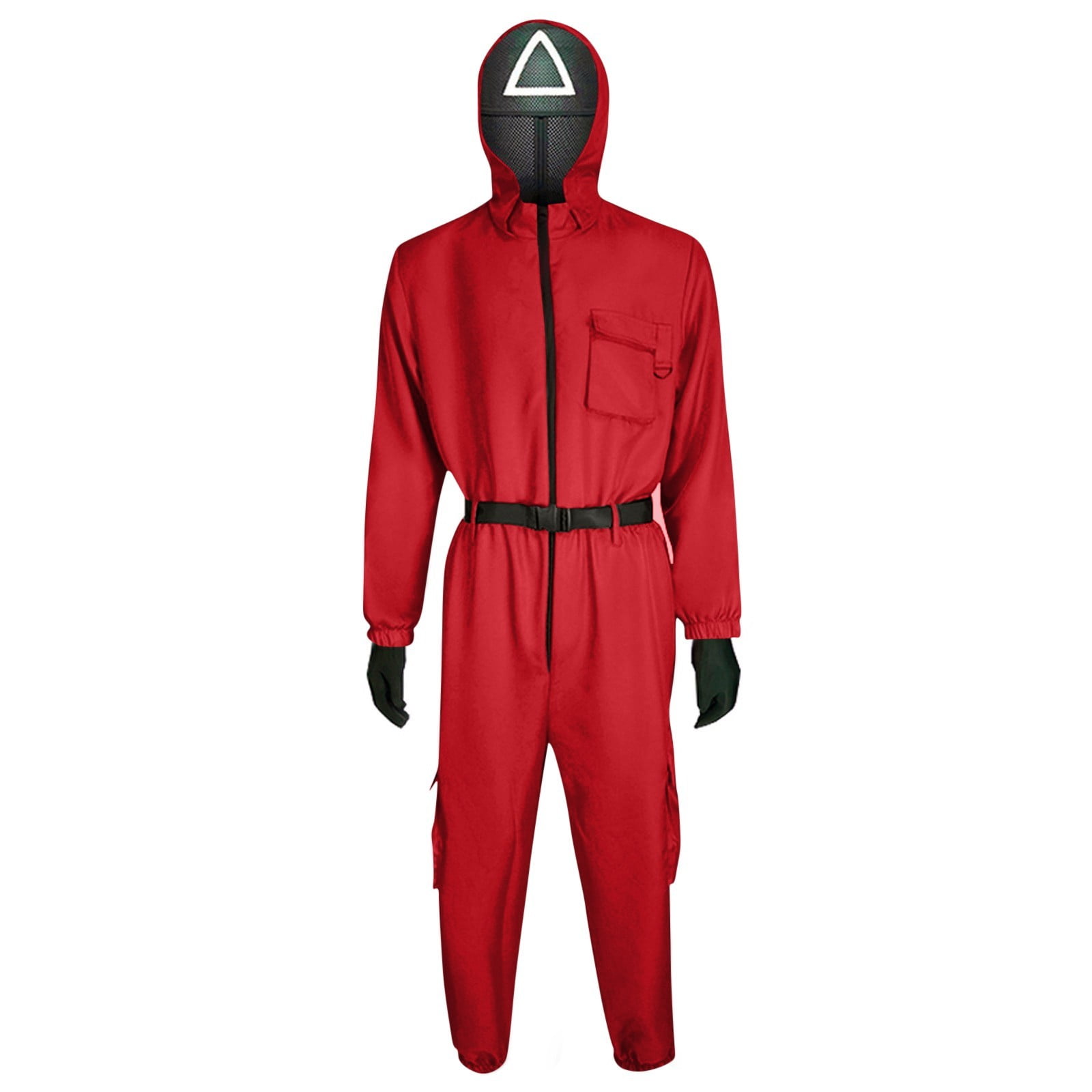 Squid Game Wine red Jumpsuit - Korean Drama Inspired Bodysuit with ...