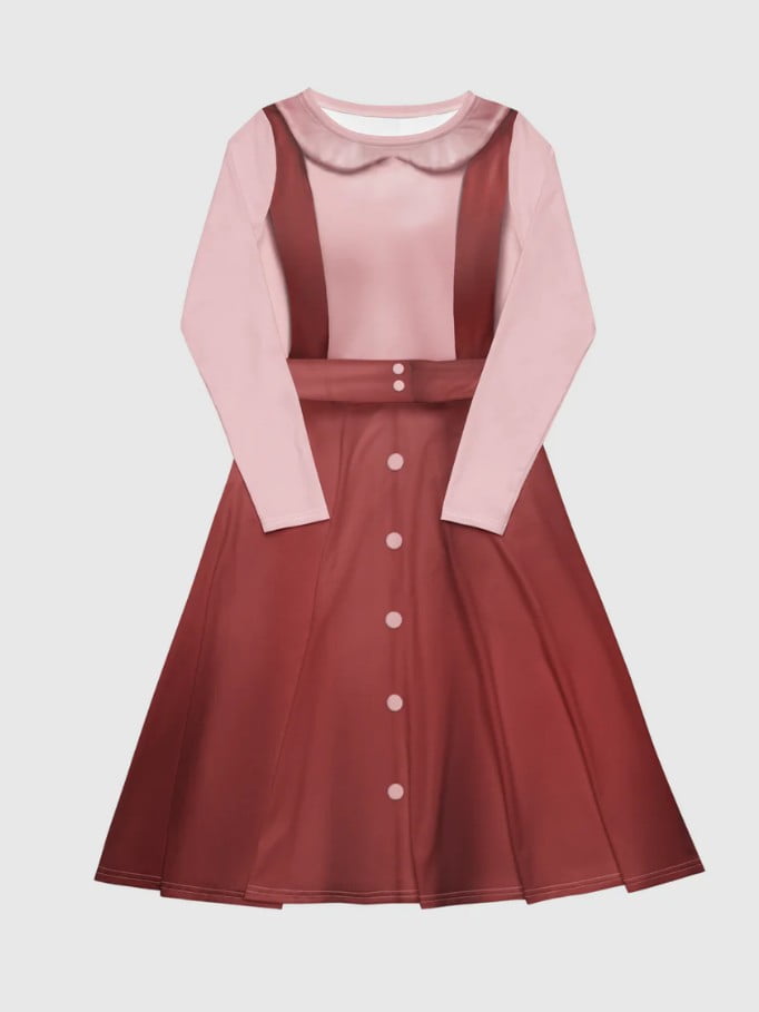 Squid Game Young-Hee Season 3 Midi Dress Roleplay Slim Fit Limited Midi ...