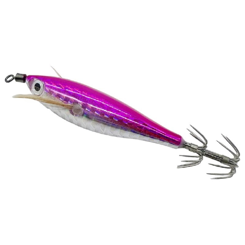 Squid Jigs Hook Floating Horizontal Shrimp Lures Baits Squid Jigs ...
