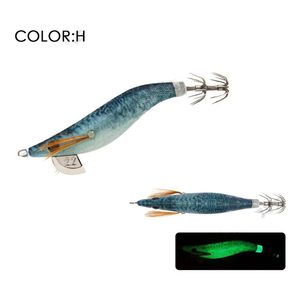 Squid Simulation 6.5cm/7.9cm/9.3cm Lead sinker 1.5# 1.8# 2.2# Hook Jigs ...