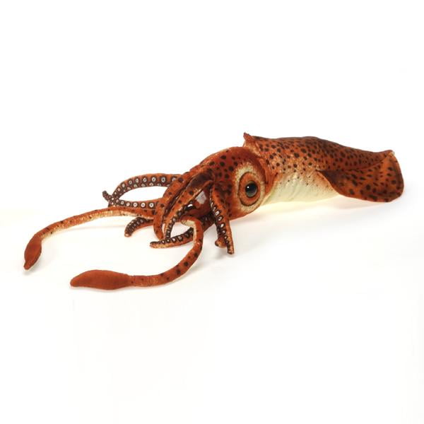 Squid Stuffed Animal – 24 inch Realistic Soft & Cuddly Ocean Creature ...