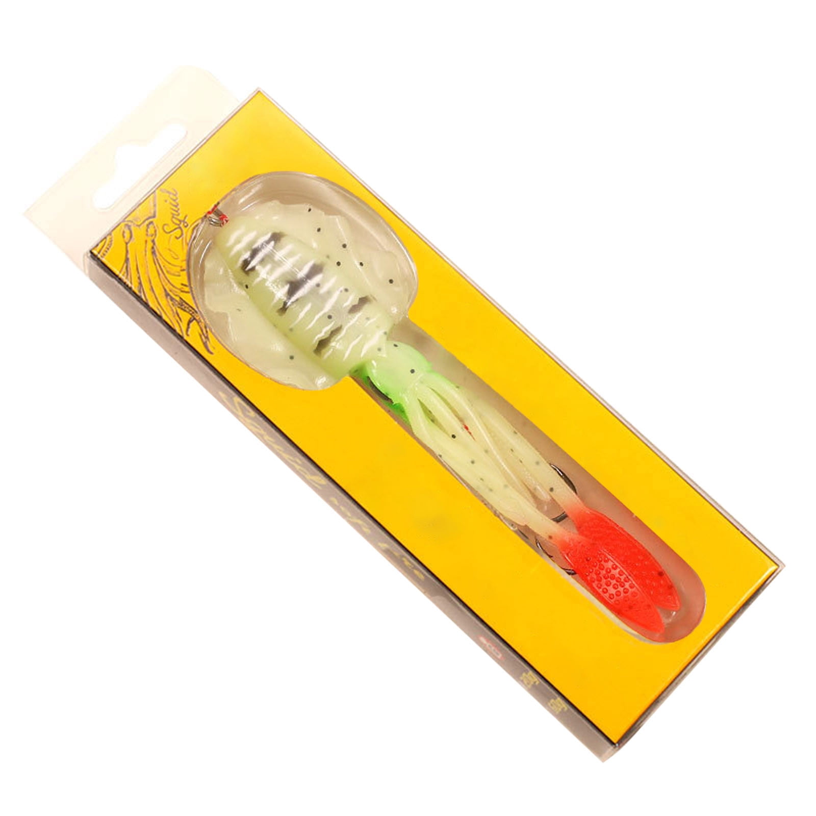 Squid Trap Luminous Soft Rigged Trolling for Grouper and Mackerel ...