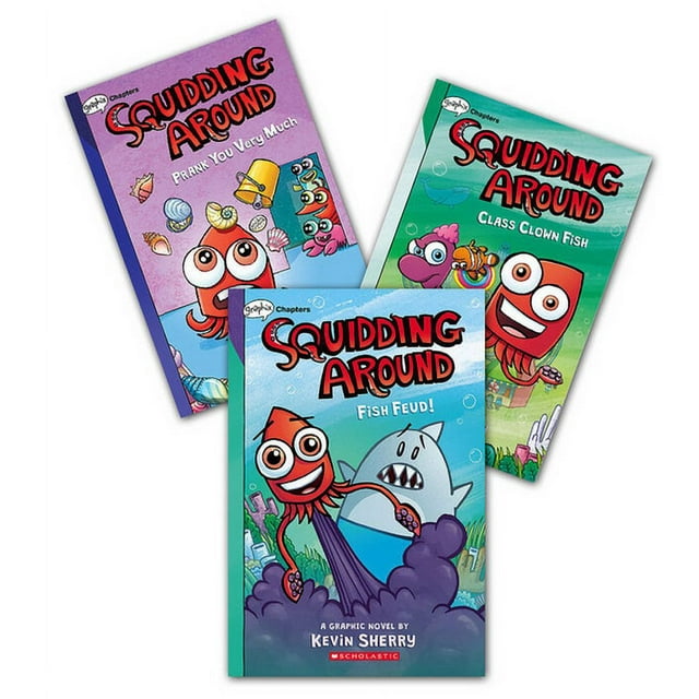 Squidding Around Graphix Chapters Series : Squidding Around Fish Feud ...