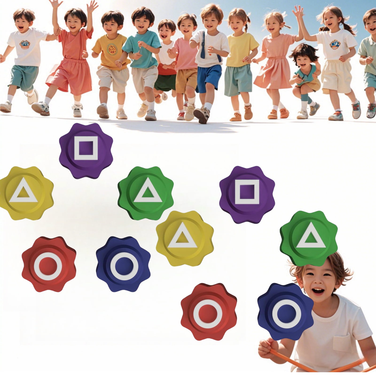 Squids Korean Traditional Play Game Gonggi Jack Stone Pebbles Set (2Set ...