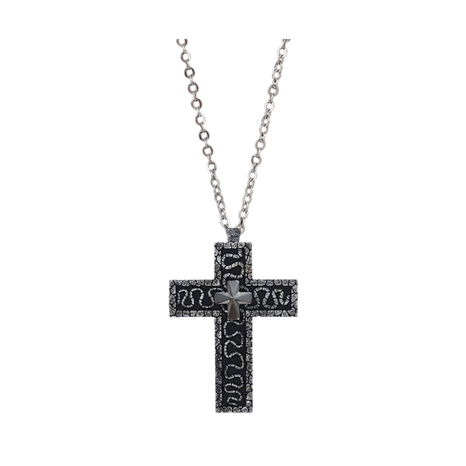 Squids Necklace Game,Antique Cross Pendant Necklace Cross-Shaped ...