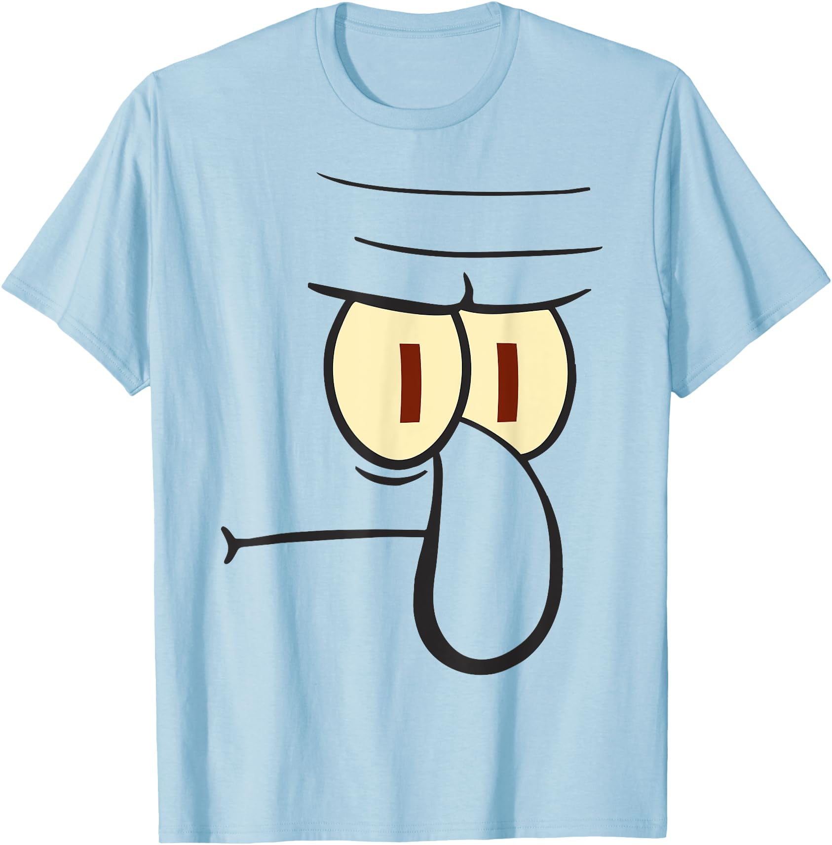 Squidward Big Face T-Shirt - Walmart.com