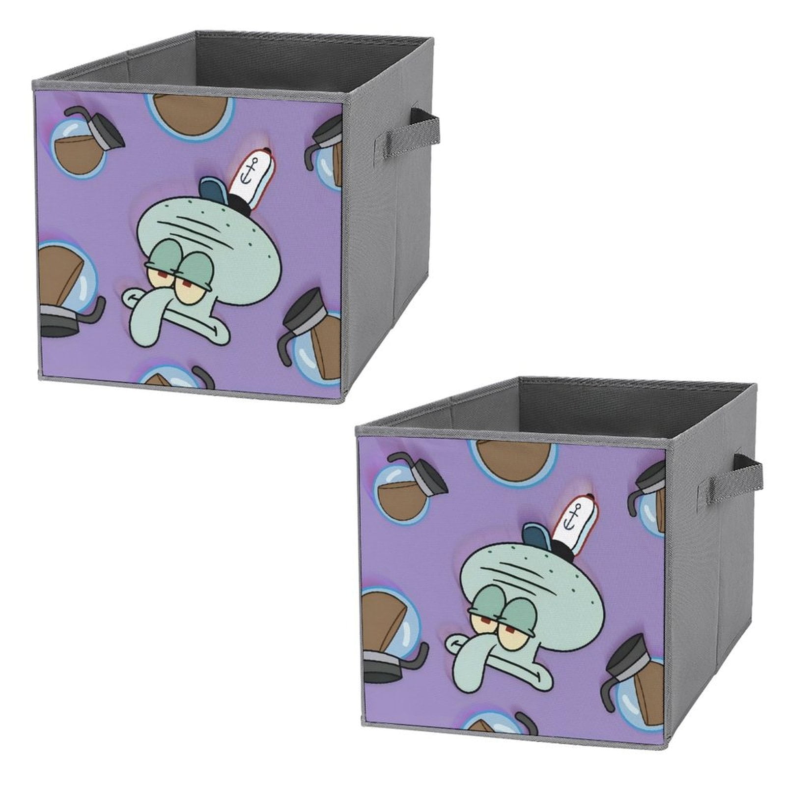 Squidward Children's folding storage box 2PCS - Walmart.com