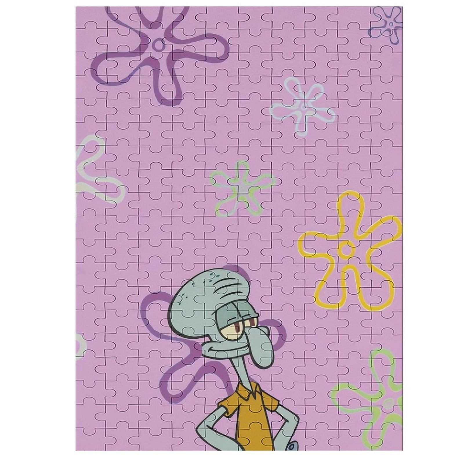 Squidward Christmas Jigsaw Puzzles Interlocking Puzzles for Kids And ...