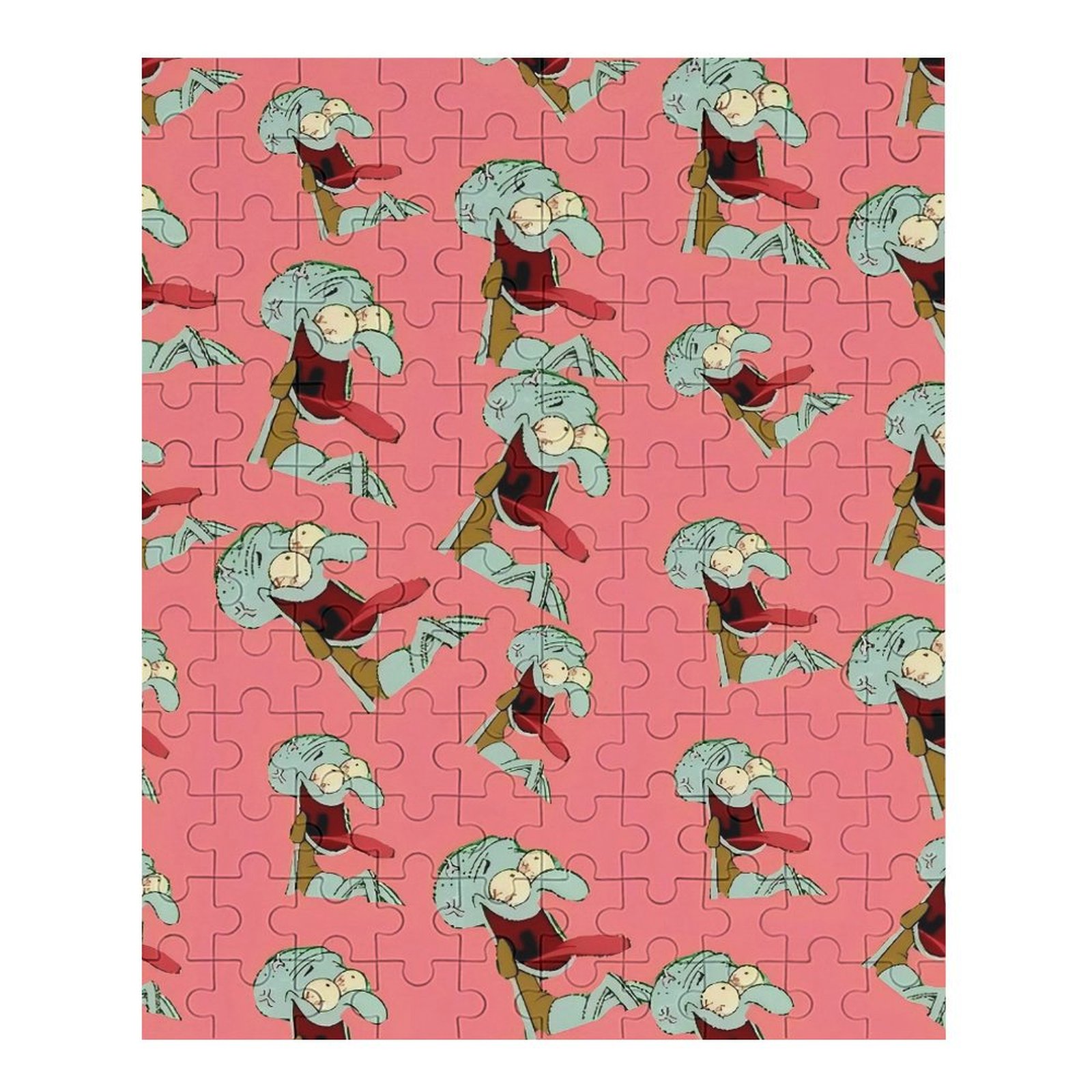 Squidward Christmas Jigsaw Puzzles Interlocking Puzzles for Kids And ...