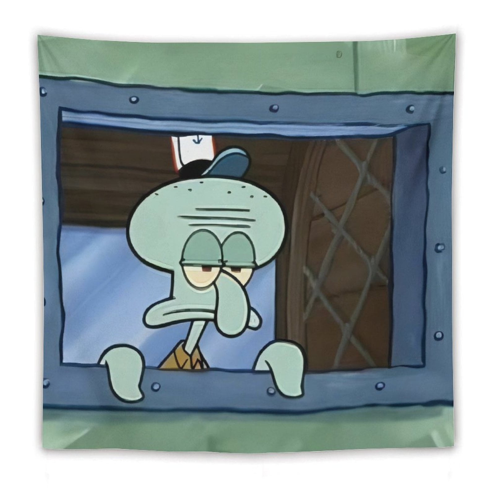 Squidward Fun Tapestries Adapted to Bedroom College Dormitory Home ...
