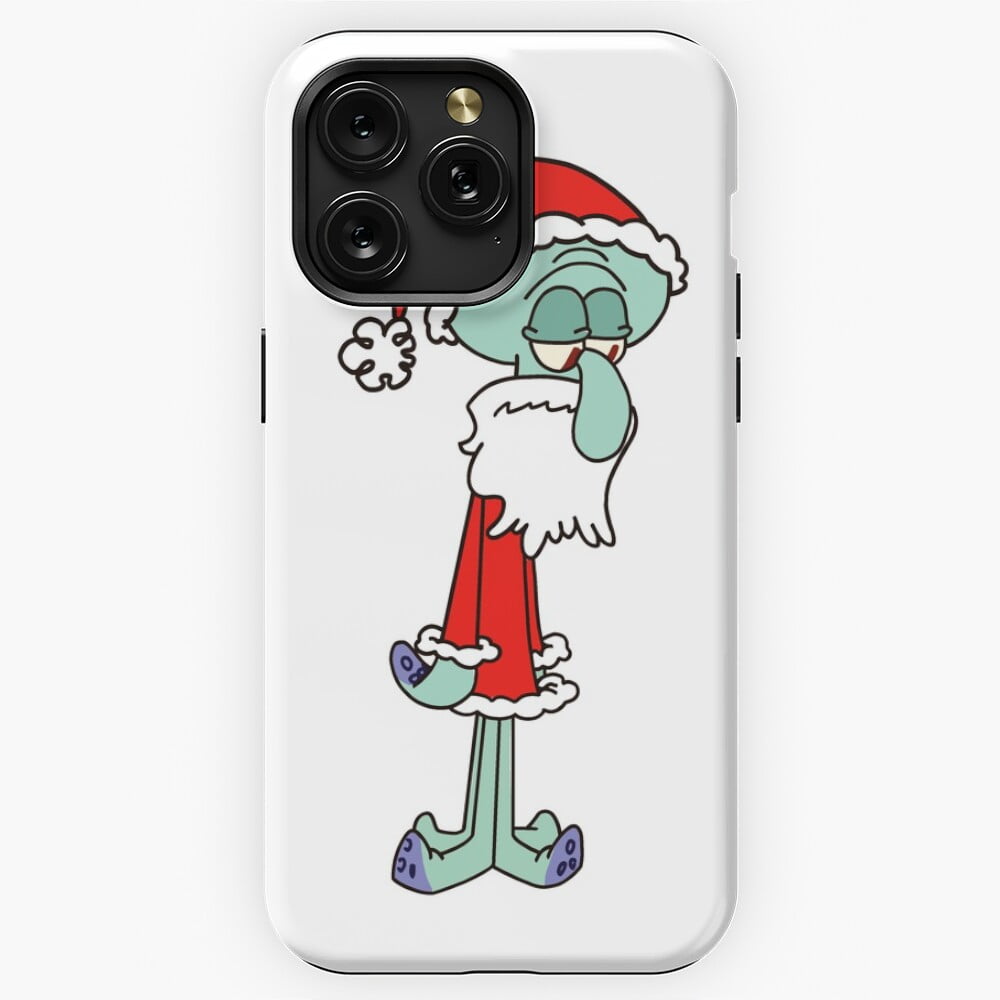Squidward Meme Funny Festive Holiday Cartoon for iPhone 17 16 15 14 13 ...