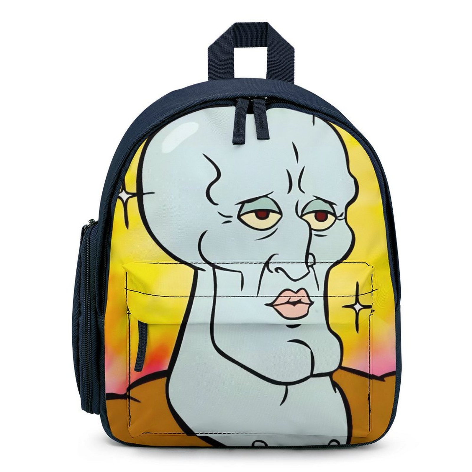 Squidward Women's mini backpack for school blue-style-33 - Walmart.com