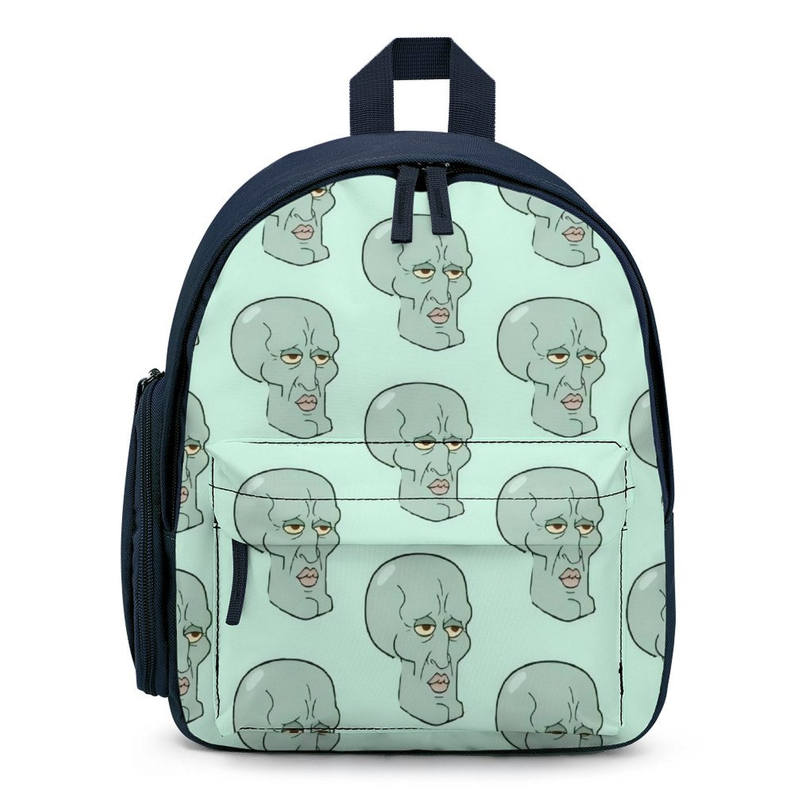 Squidward Women's mini backpack for school blue6 - Walmart.com