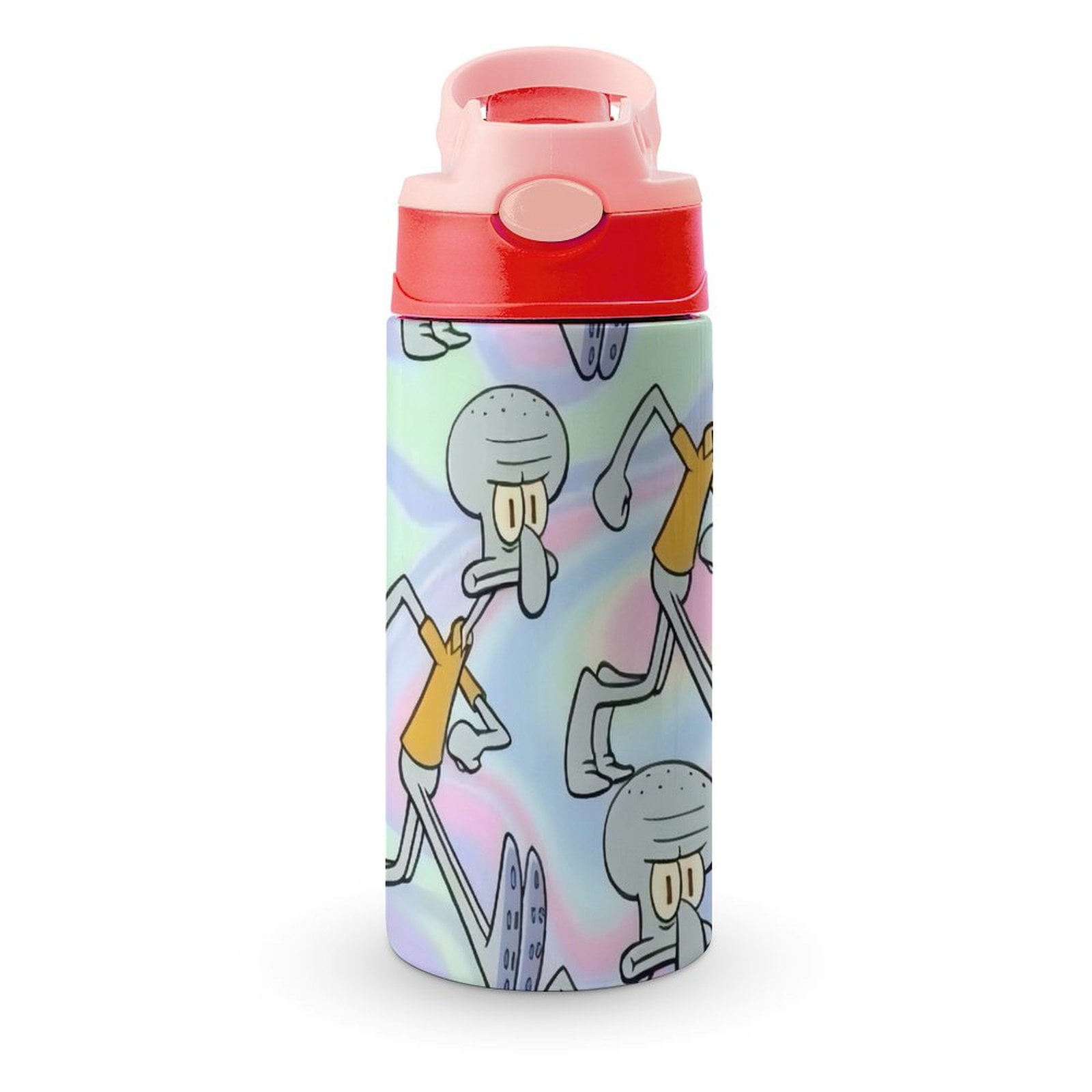 Squidward kids stainless steel water cup with straw 350ml - Walmart.com