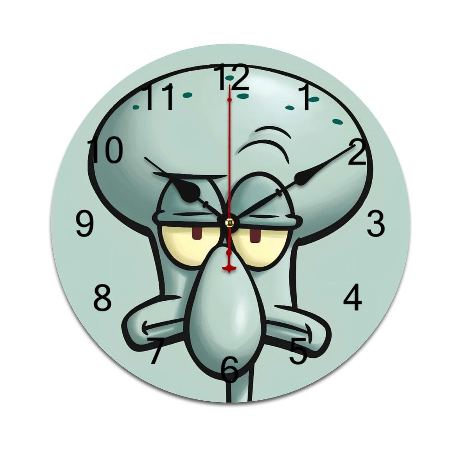 Squidward wall clocks battery operated decorative 30cm/11.8in - Walmart.com
