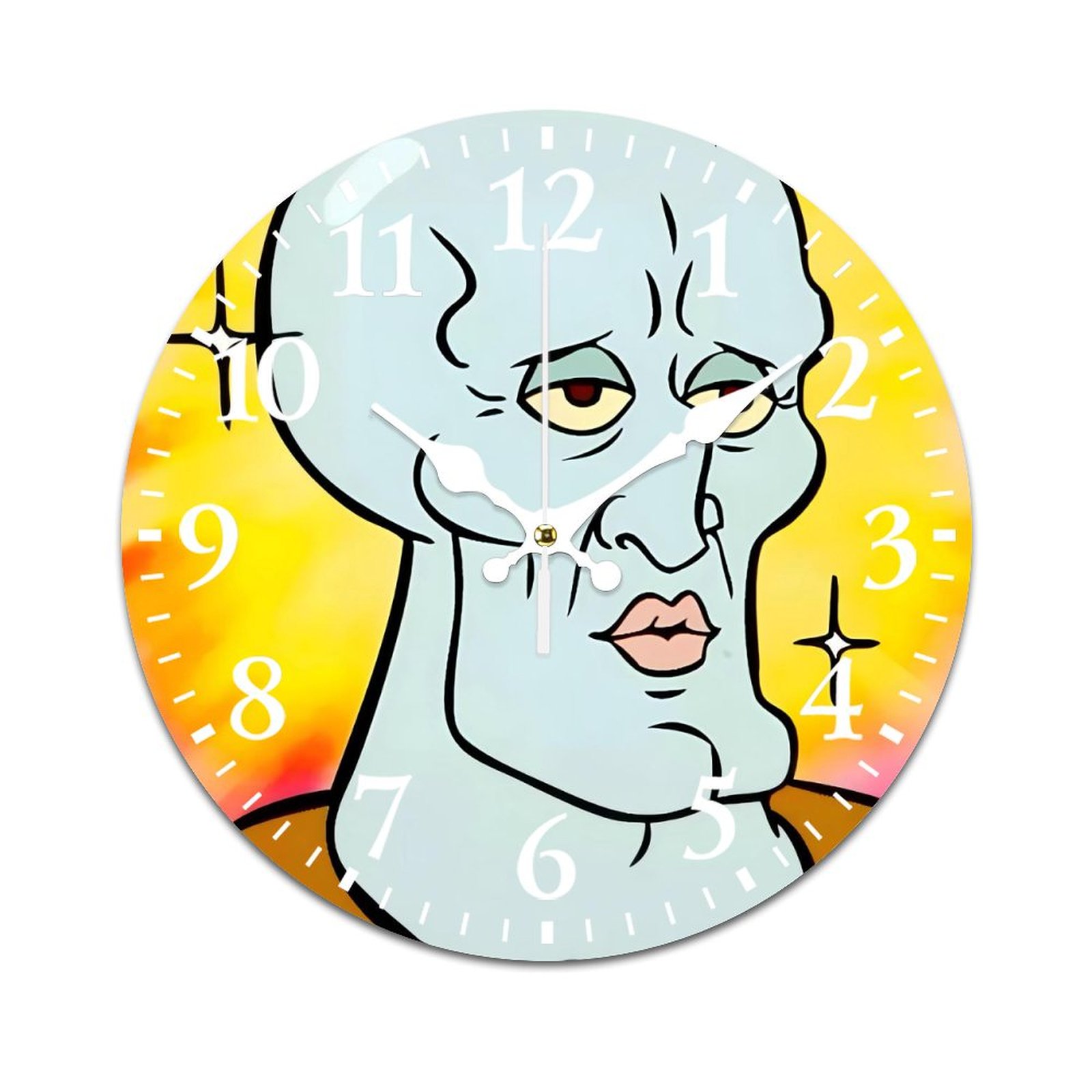 Squidward wall clocks battery operated decorative 30cm/11.8in - Walmart.com