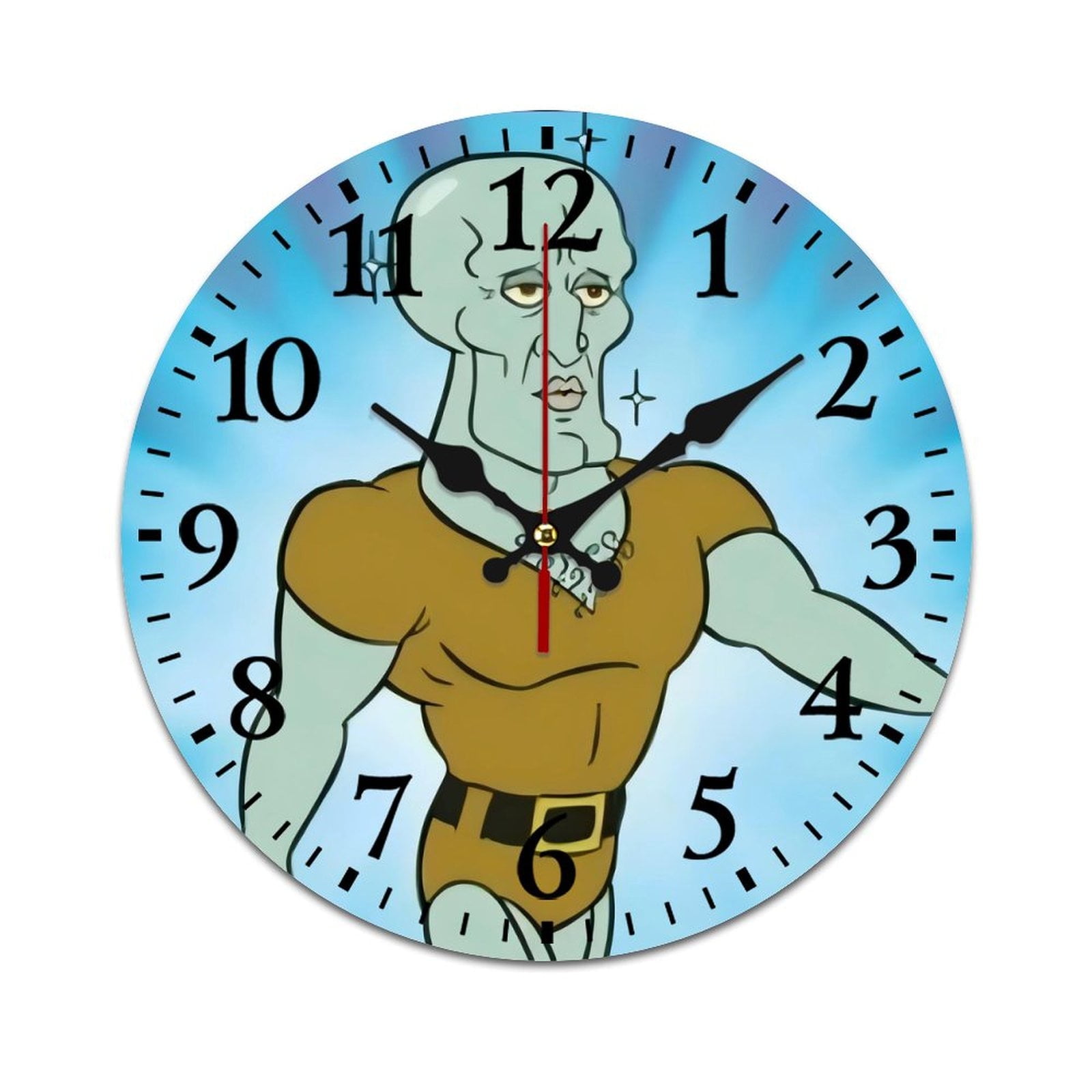 Squidward wall clocks battery operated decorative 34cm/13.39in ...