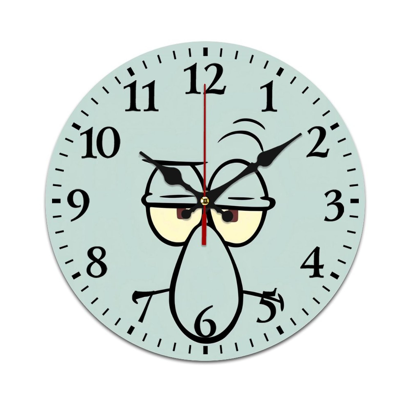 Squidward wall clocks battery operated decorative 34cm/13.39in - Walmart.com