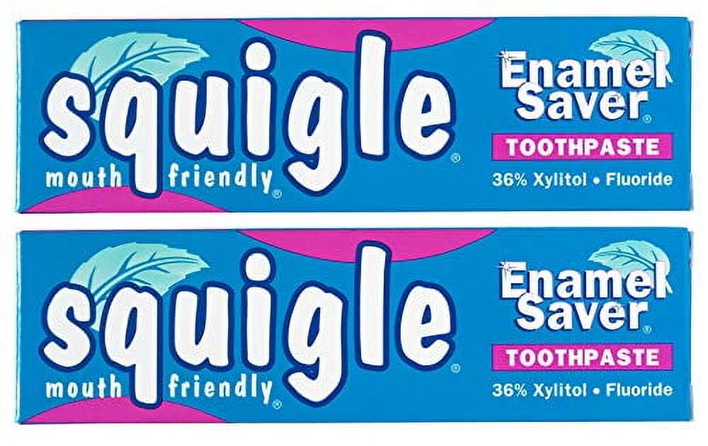 Squigle Enamel Saver Toothpaste (Canker Sore Prevention & Treatment ...