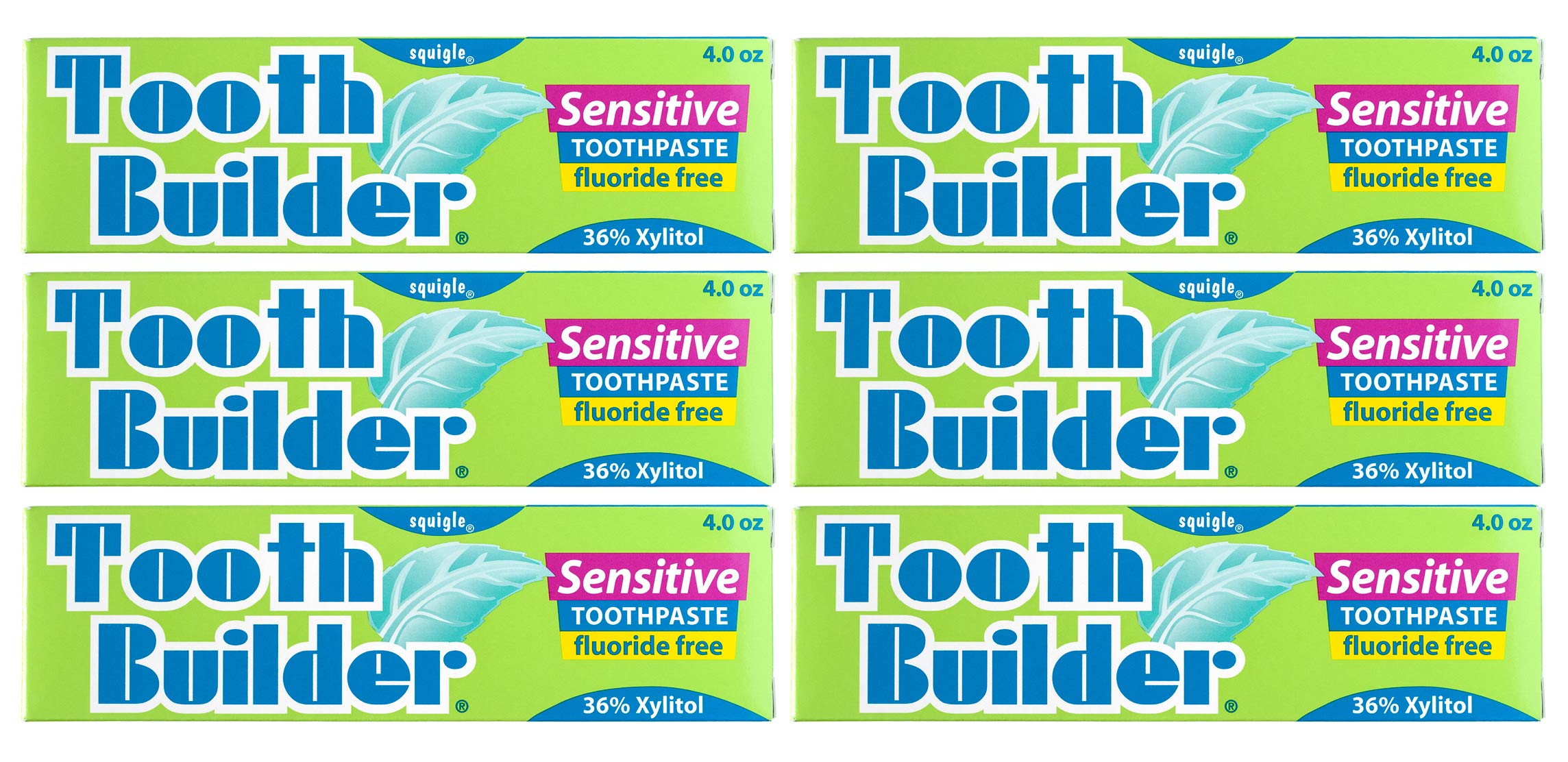 Squigle Tooth Builder SLS KEF16 Free Toothpaste (Stops Tooth ...